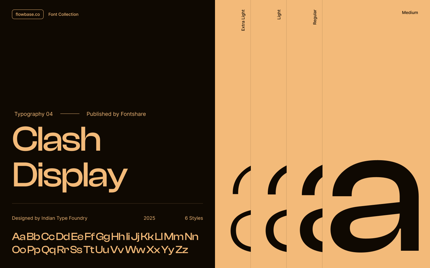 Top 20 Free Fonts for UI Designers 2025 | Flowbase